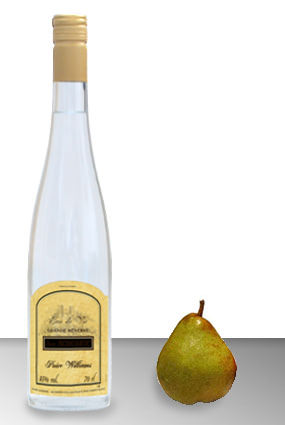 Eau de vie Poire Williams - Bouteille d'alcool de poire william ...